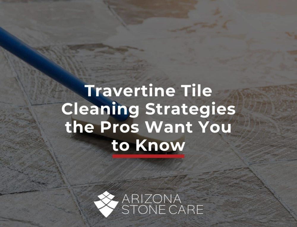 How To Restore The Shine On Travertine Floors